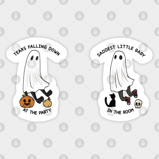 Oh Klahoma ghosts - Ghost - Sticker | TeePublic